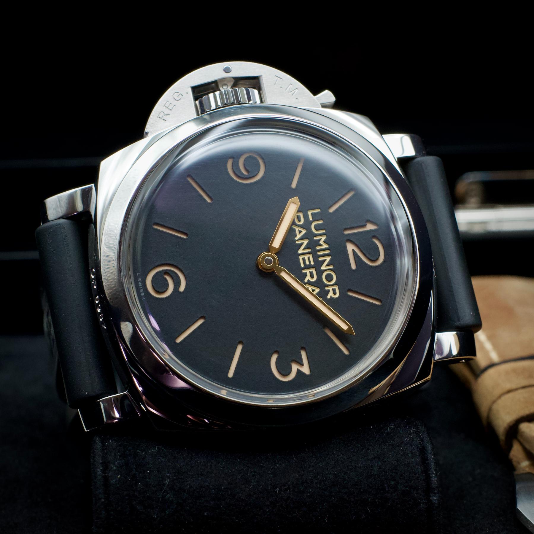 Panerai PAM00557 Luminor 1950 Left-Handed Destro 47mm 2014 Full Set ...